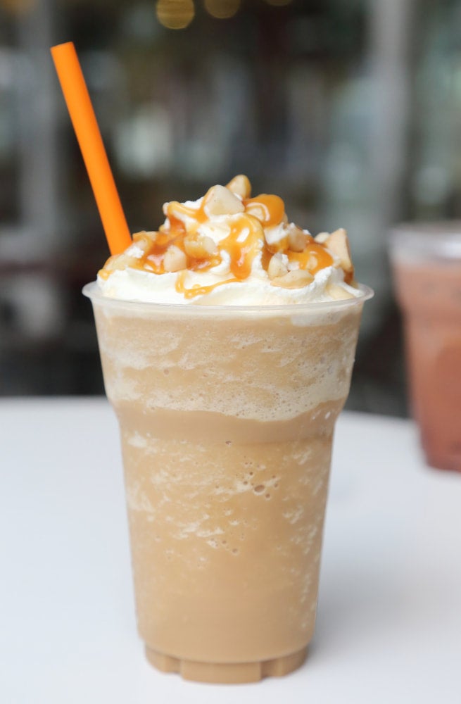Frozen Caramel Latte | Grind-On Coffee Company